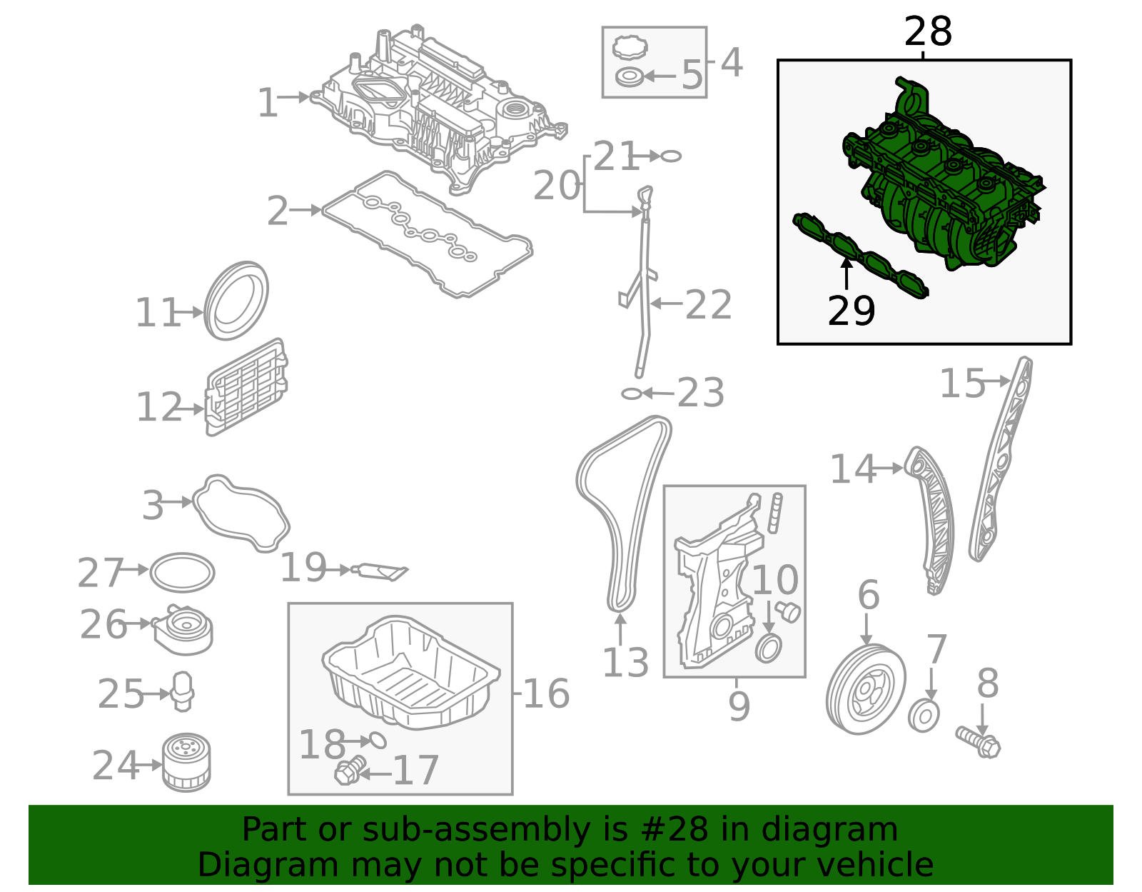 28310-2GGA0 - Intake Manifold 2016-2022 Kia | Kia.Parts Store