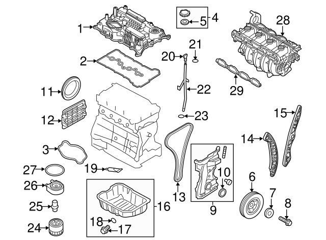 2016-2020 Kia Fuel Pump Gasket 22442-2GGA0 | TascaParts.com