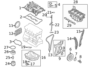 24321-2G111 - Timing Chain - 2011-2022 Kia | Kia Auto Parts