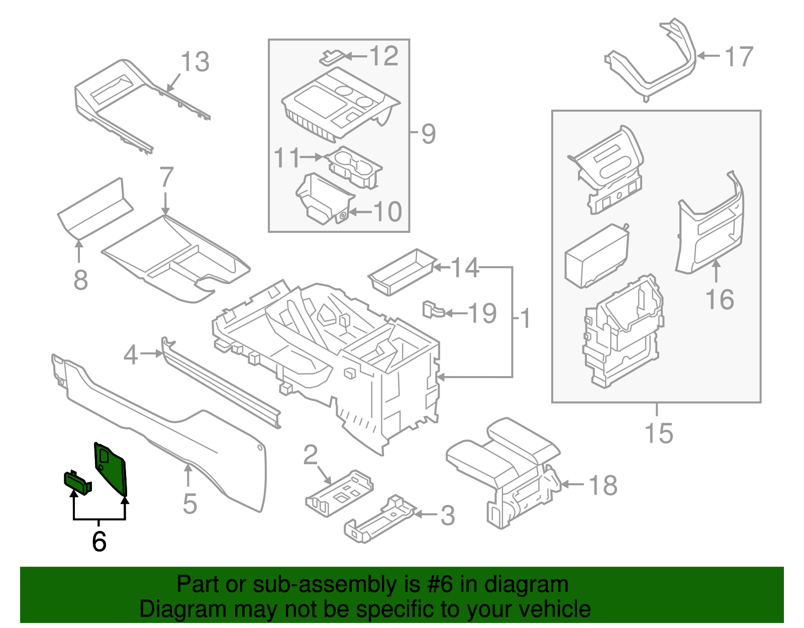 NL7Z-7804608-AB - High-Quality End Panel for 2022-2024 Lincoln ...