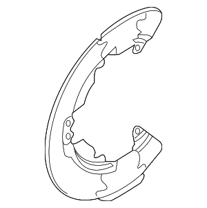 30778891 - Splash Shield - 2005-2013 Volvo | Volvo OEM Parts Direct