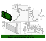 2009-2017 Ford Condenser Mount Bracket AL3Z-19702-A | OEM Parts Online