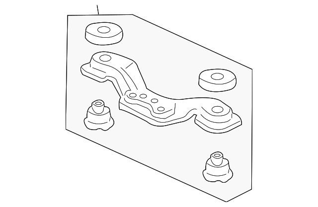 2002-2006 Honda CR-V Mount Assembly 50710-S9A-A01 | Honda Factory Parts