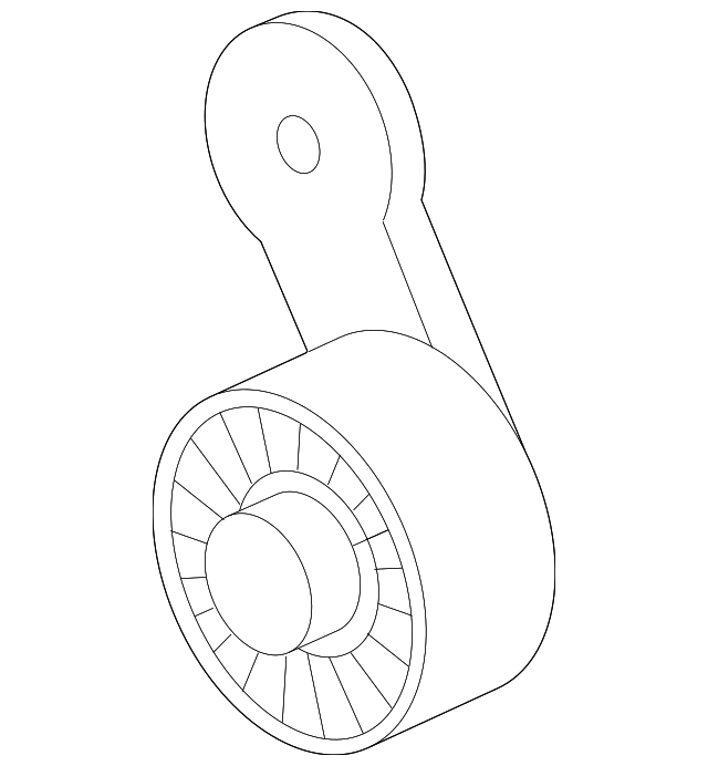 11287848607 - 2015-2021 BMW Serpentine Idler Pulley (11-28-7-848-607 ...