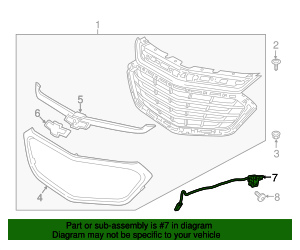 2019-2023 Chevrolet Equinox F Camera (Replaces Part Number 84309895 ...