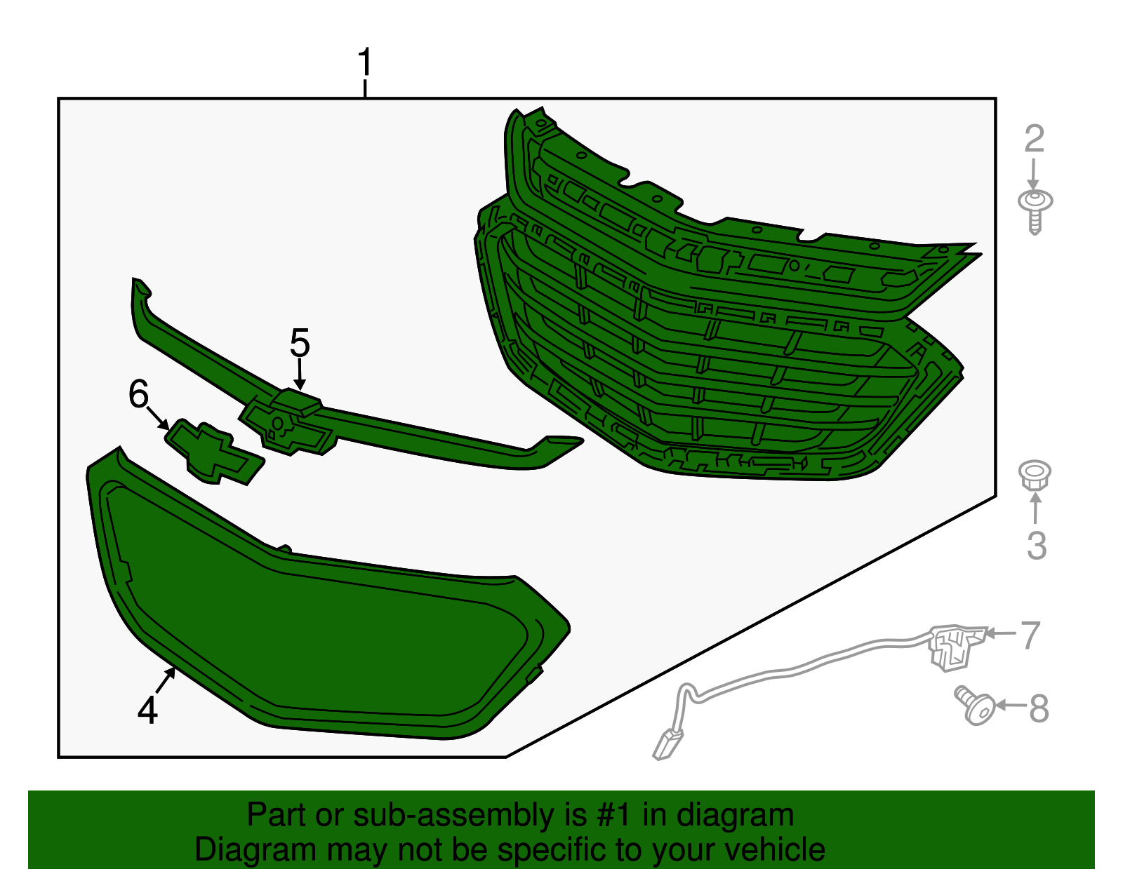 2018-2021 Chevrolet Equinox Bright Chrome Front Grille with Bowtie ...