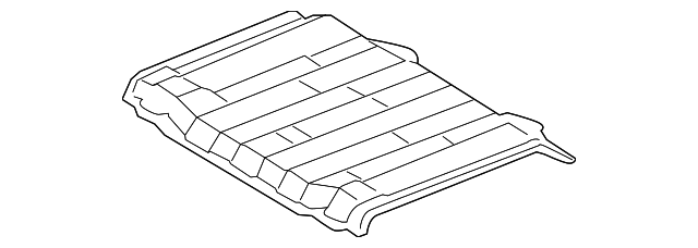 58327-76010 - Heat Shield - 2011-2017 Lexus CT200h | My L Parts