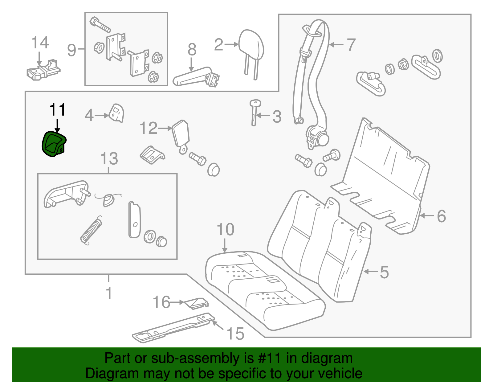 2010-2018 Mercedes-Benz Child Seat Bracket 000-921-01-00 | Retail ...