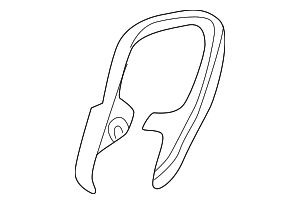 247-920-54-03-9051 - Outer Cover Bracket 2020-2021 Mercedes-Benz GLB ...