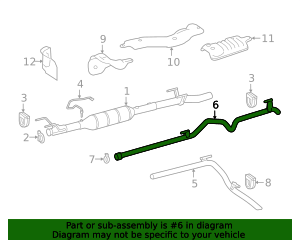 906-490-25-21 - Tail Pipe 2010-2022 Mercedes-Benz | Mercedes-Benz Star ...