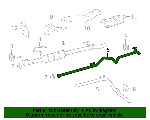 906-490-21-21 - Tail Pipe 2014-2022 Mercedes-Benz | Mercedes-Benz USA Parts
