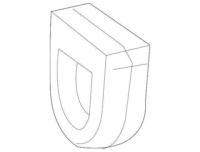 901-492-00-44 - Muffler & Pipe Hanger 2010-2024 Mercedes-Benz ...