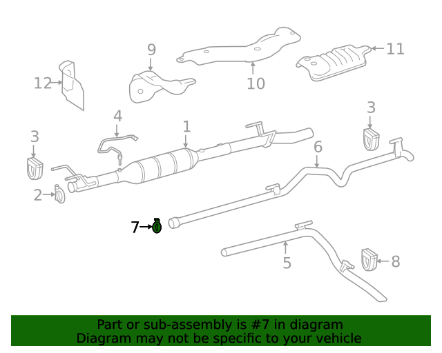 906-995-02-02 - Tailpipe Clamp 2010-2022 Mercedes-Benz | Mercedes-Benz ...