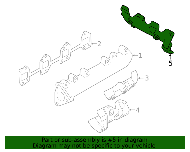 2017-2024 GM Heat Shield 12692265 GM | GMPartsDirect.com