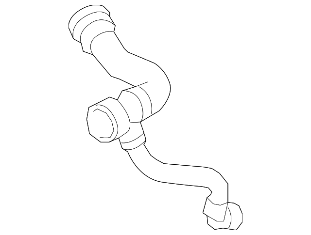 17127586774 - 2008-2019 BMW Upper Hose (17-12-7-586-774) | BMW of South ...