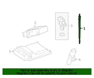 2007-2022 Mercedes-Benz Diesel Glow Plug 001-159-66-01 ...