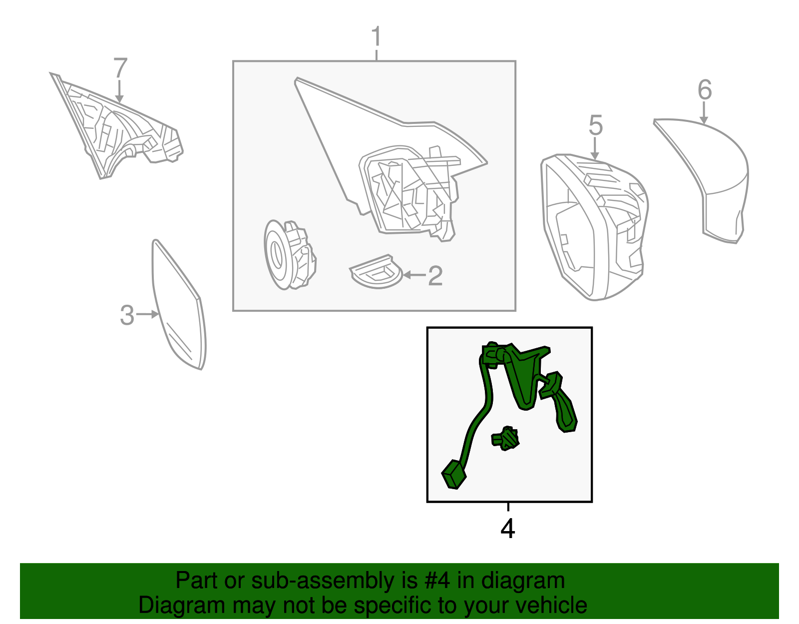 76206-T2F-A01 - Wire Harness 2013-2017 Honda Accord | Honda Parts Online