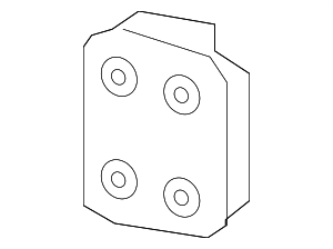 2016-2022 GM Passenger Side Front Compartment Side Rail Bracket ...