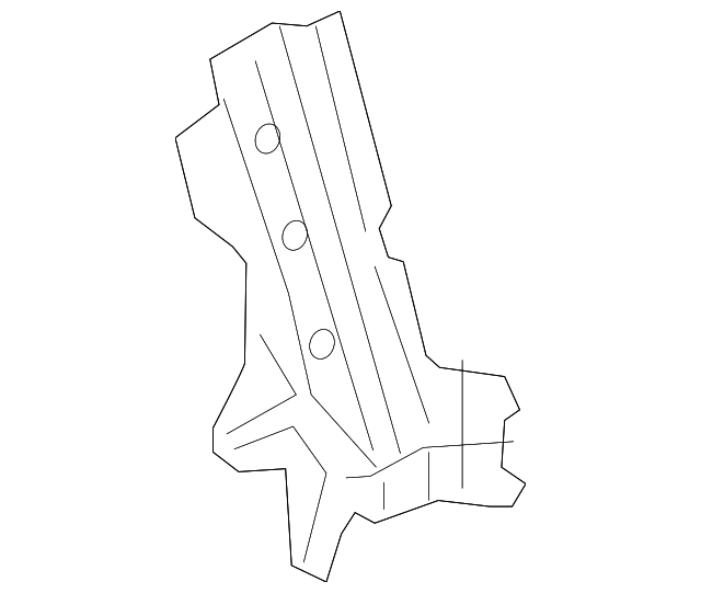 2016-2024 GM Driver Side Front Engine Compartment Inner Rail Extension ...