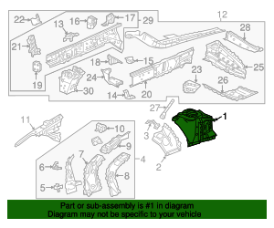F Panel 42829460 | OEM Parts Online