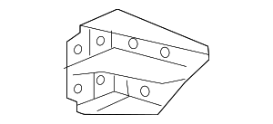 2016-2024 GM Front Passenger Side Wheelhouse Panel Extension 84149976 ...