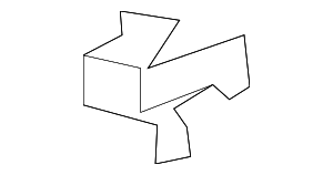 2016-2024 GM Front Driver Side Wheelhouse Panel Brace 22978175 GM ...