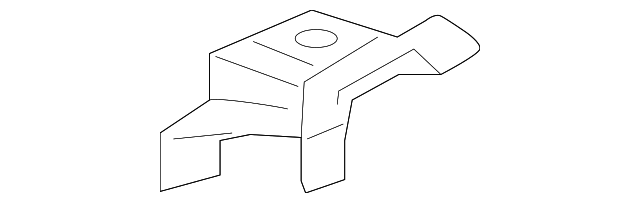 2016-2024 GM Driver Side Engine Compartment Rail Bracket 23255643 GM ...