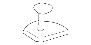 203-990-00-92 - Trunk Side Trim Rivet 2001-2021 Mercedes-Benz ...