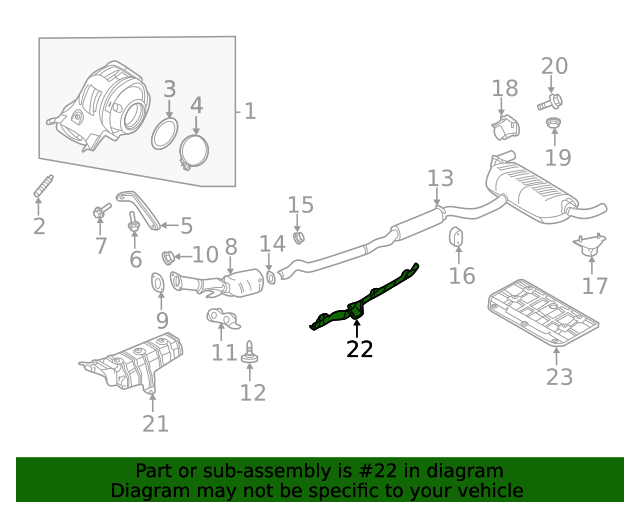 2019-2020 Infiniti QX50 Heat Shield 74758-5NA0A | Faulkner Infiniti of ...
