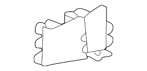 2019-2023 GM Passenger Side Floor Panel Number 3 Cross Bar Extension ...