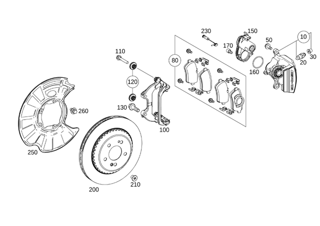 2013-2020 Mercedes-Benz Hex Head Bolt W Flange 019-990-81-01 | Mercedes ...