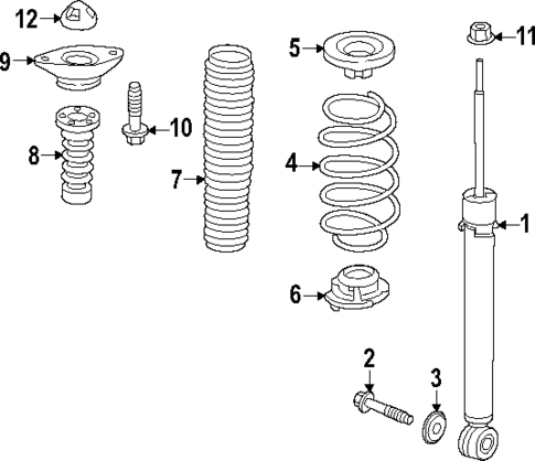 Shocks & Components for 2024 Acura Integra | OEM Parts Online