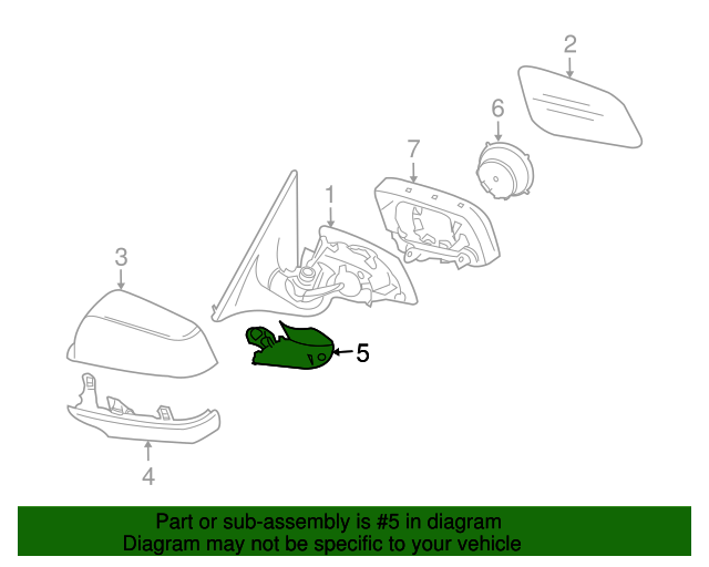 51167267363 - 2012-2019 BMW Access Cover (51-16-7-267-363) | BMW of ...