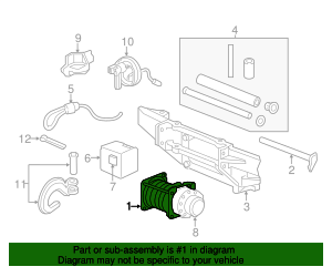 2017-2018 Ram Winch 68323333aa | TascaParts.com