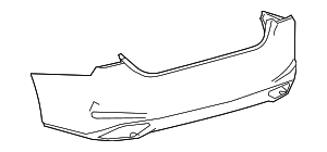 Lexus OEM Bumper Cover Part# 52159-0X923 | OEM Vehicle Parts