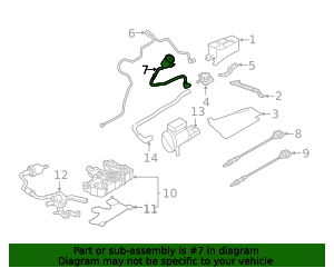 8W0-201-997-G - Vapor Canister Filter 2017-2024 Audi | Audi OEM Parts