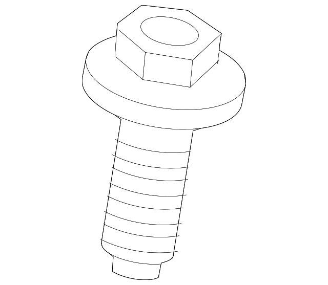 2020 GMC Acadia M8x1.25x28 Multi-Purpose Bolt 11611682 | GMPartsDirect.com