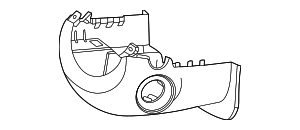 84852-L0000-NNB - Lower Column Cover - 2020 2021 Hyundai Sonata ...