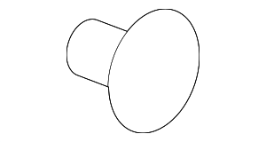 2016-2019 Chevrolet Pillar Molding Retainer 23240609 | NewGMParts.com