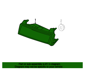 164-906-01-51 - Daytime Running Light 2010-2012 Mercedes-Benz ...
