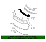 86536-R5300 - Molding 2021-2023 Kia Sorento | Kia.Parts Store