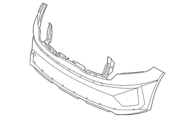 2021-2023 Kia Sorento Bumper Cover 86511-R5300 | Kia Automotive Parts