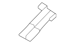 86555-R5000 - Molding Extension Side Reinforced 2021-2023 Kia Sorento ...