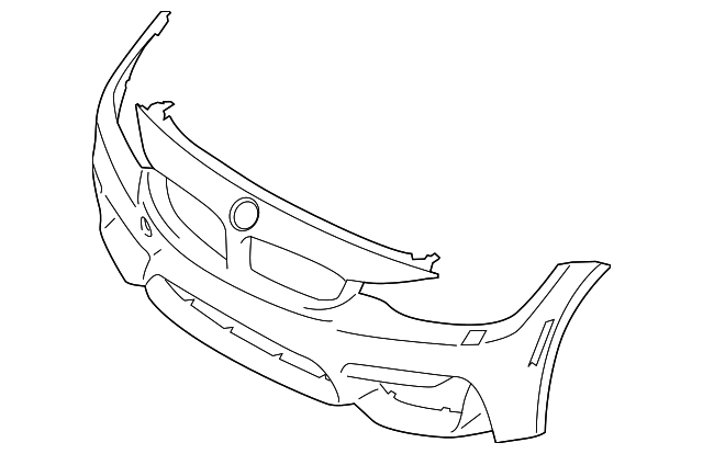 Genuine BMW 51-11-7-293-011 | Bumper Cover | FREE Shipping on Most ...