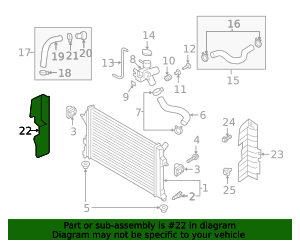 2019-2021 Hyundai Veloster Air Shield 29134-J3100 | OEM Parts Online