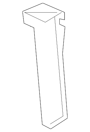 2019-2020 Ram Hinge Pillar Cover 68044935AD | TascaParts.com
