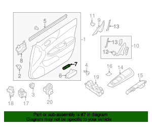 2009-2013 Subaru Forester Bulb 84662KG000 | Subaru Parts For You