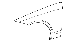 257-880-38-00 - Fender 2019-2023 Mercedes-Benz | Mercedes-Benz USA Parts