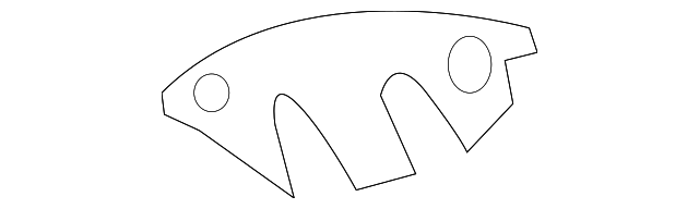 2019-2023 Mercedes-Benz Front Insulator 257-983-06-83 | MB OEM Parts