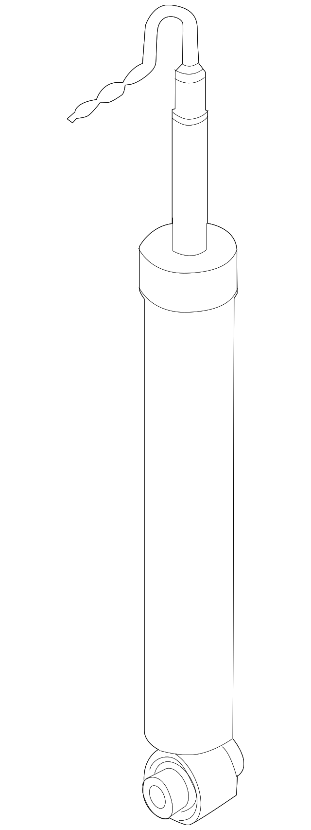 8W0-413-031-BF - Shock Absorber 2017-2023 Audi | Audi OEM Parts